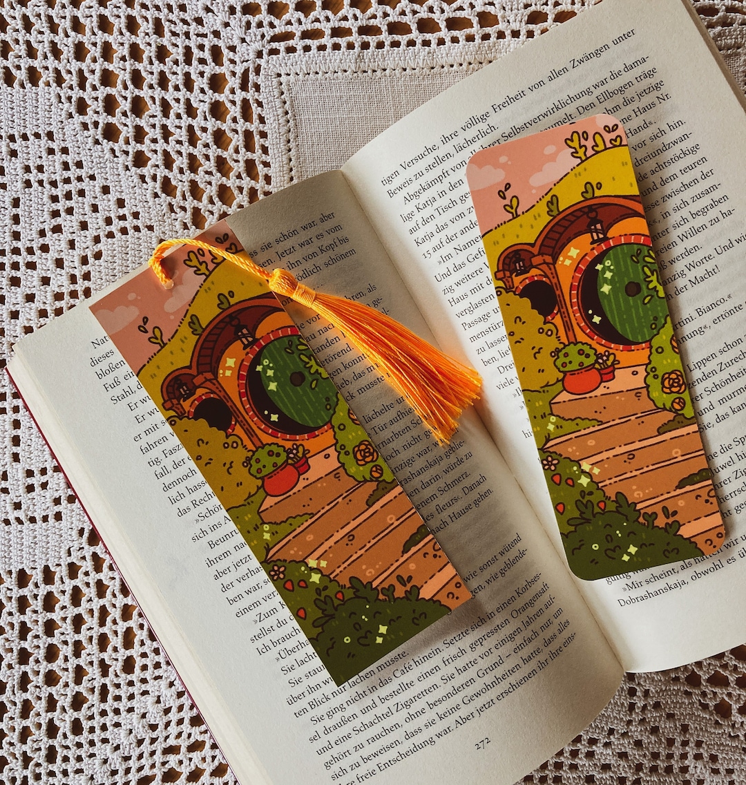 Hobbit Hole Bookmark - Etsy