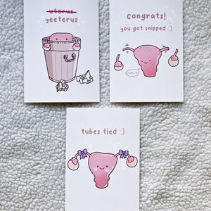 Sterilization Congratulations Card - Etsy