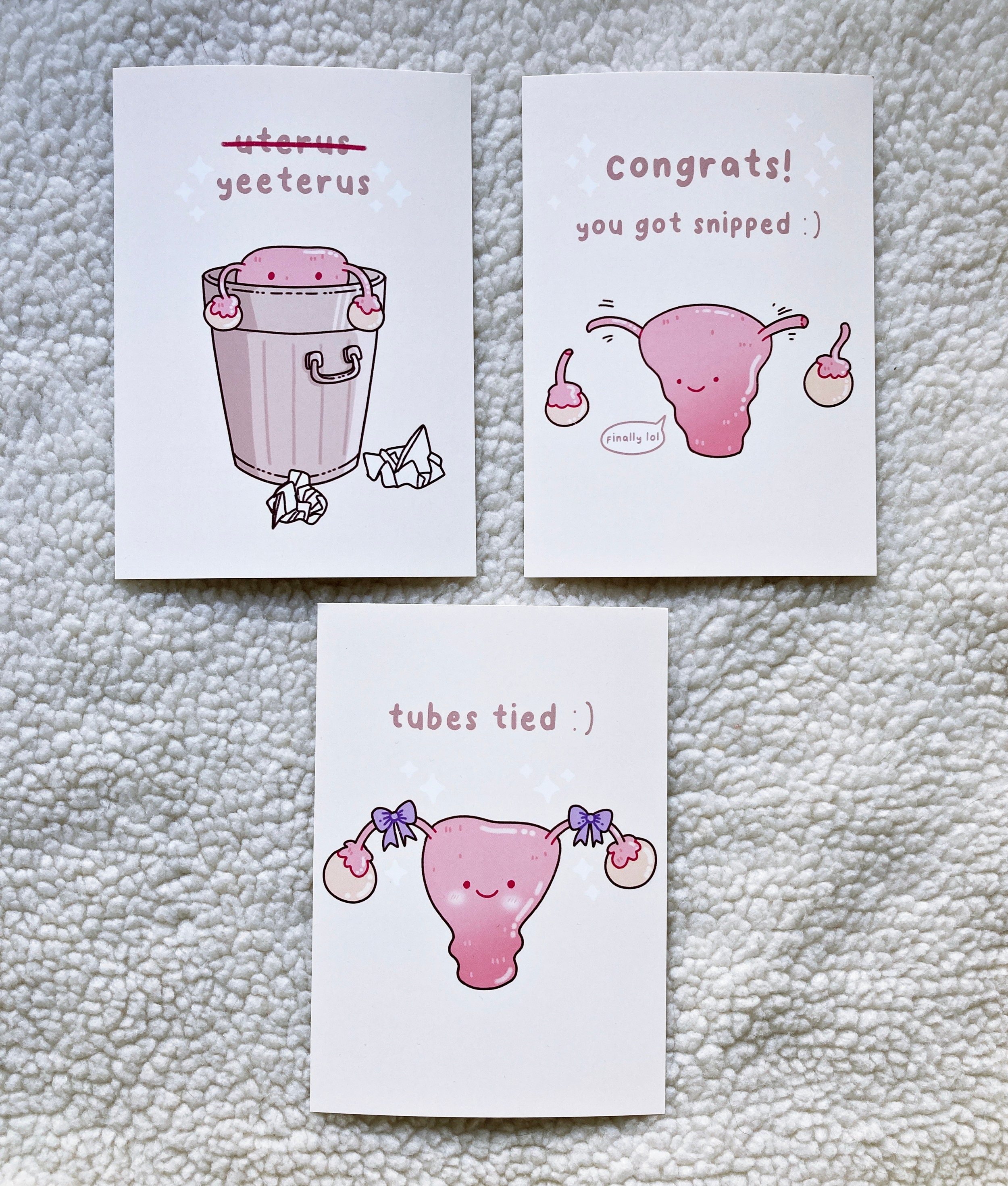 Sterilization Congratulations Card - Etsy