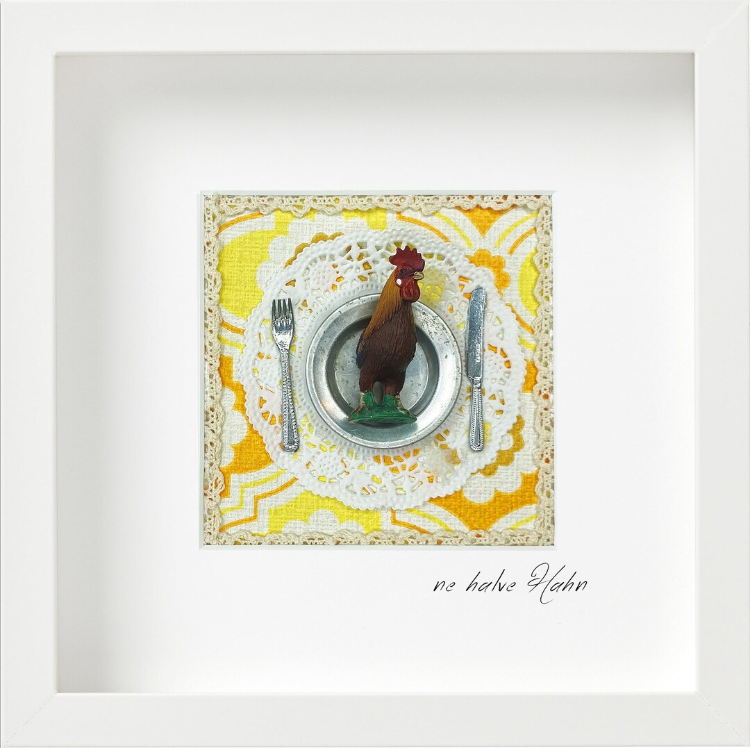 3D Gift Idea Art Object Cologne SMELL Boxne Halve Hahn Birthday Gift ...