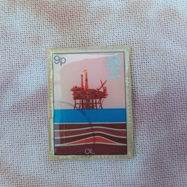 Oil Rig Embroidery - Etsy