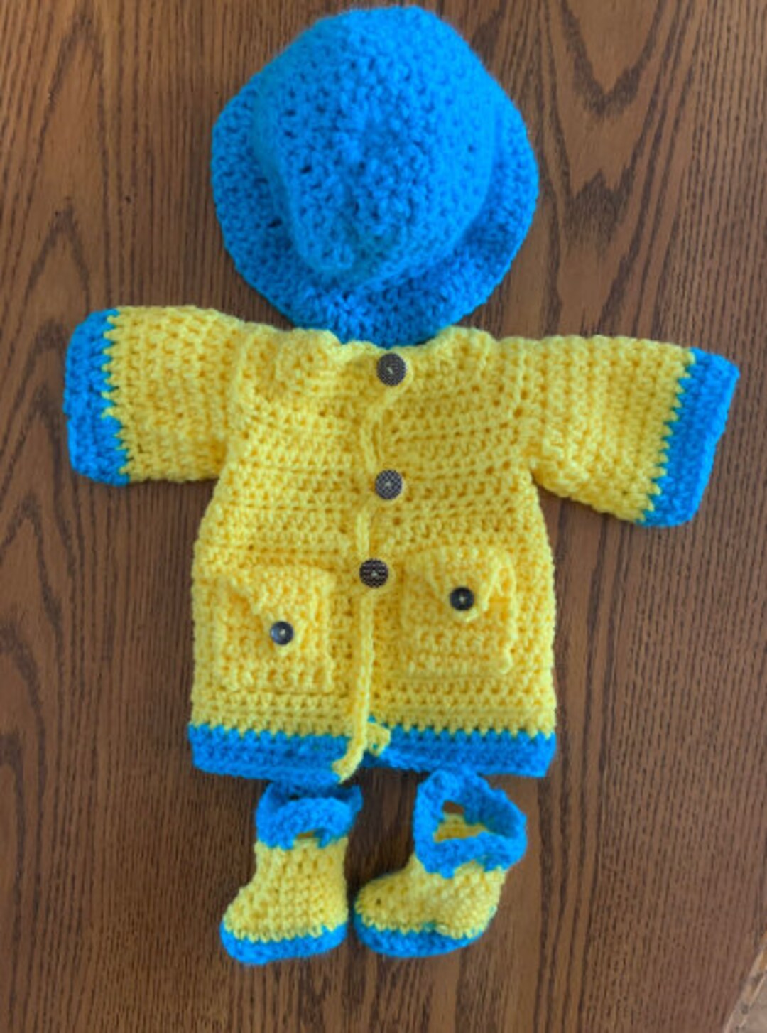 18 Inch Doll Raincoat and Boots - Etsy