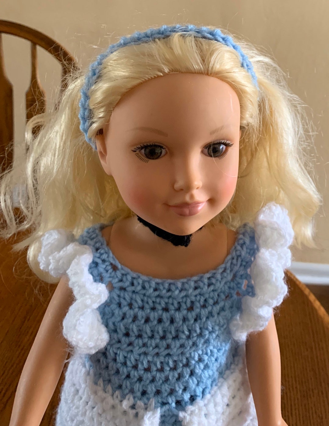 18 in Doll Cinderella Dress, Headband & Shoes - Etsy