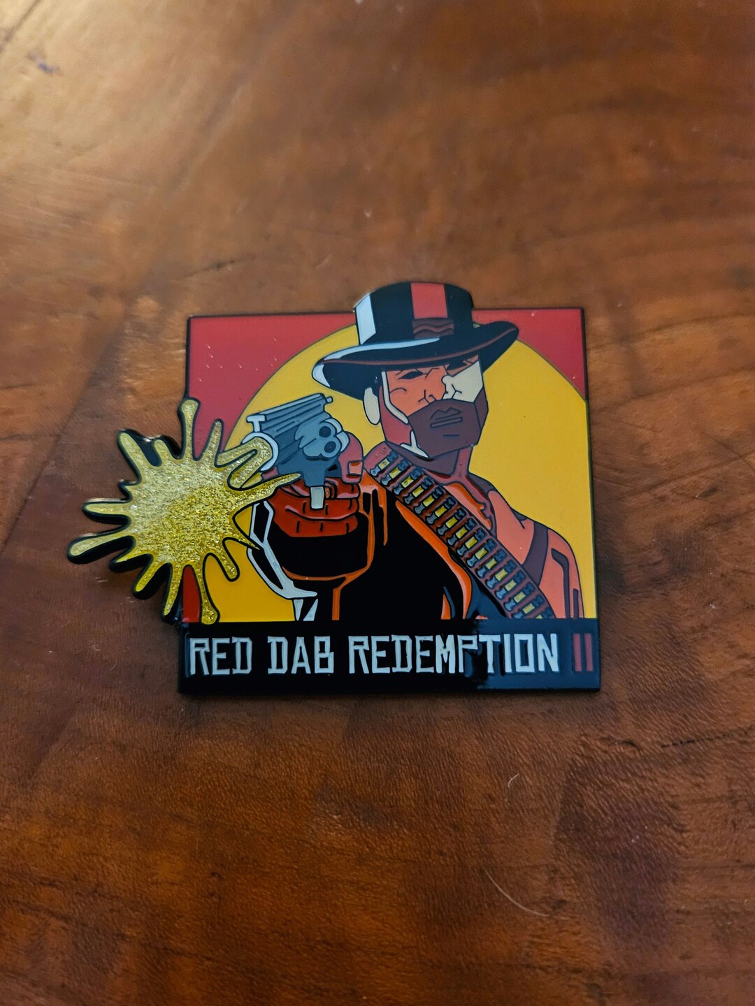 Red Dab Redemption Pin - Etsy