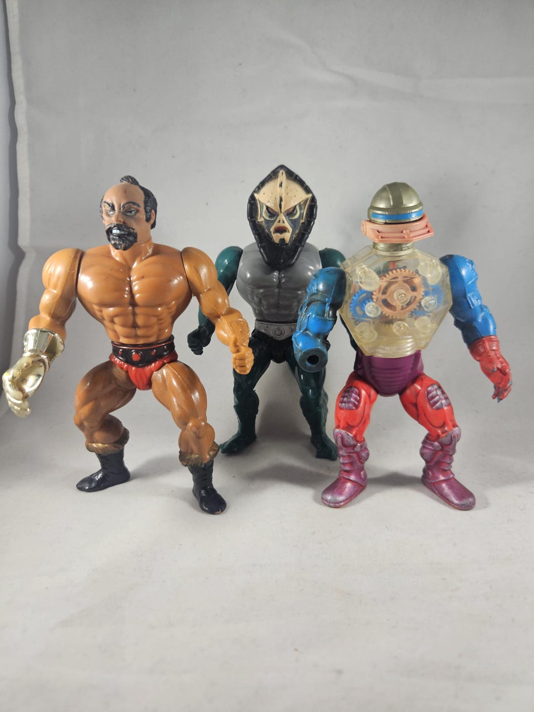 Vintage MOTU- Jitsu, Roboto, Hordak- Action Figures - Etsy