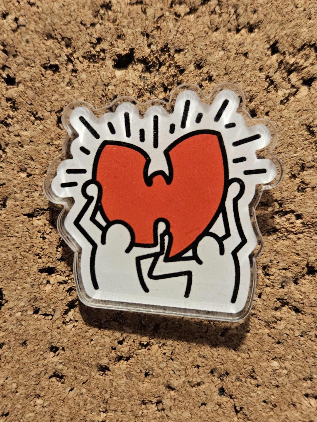 Keith Haring w Pin - Etsy