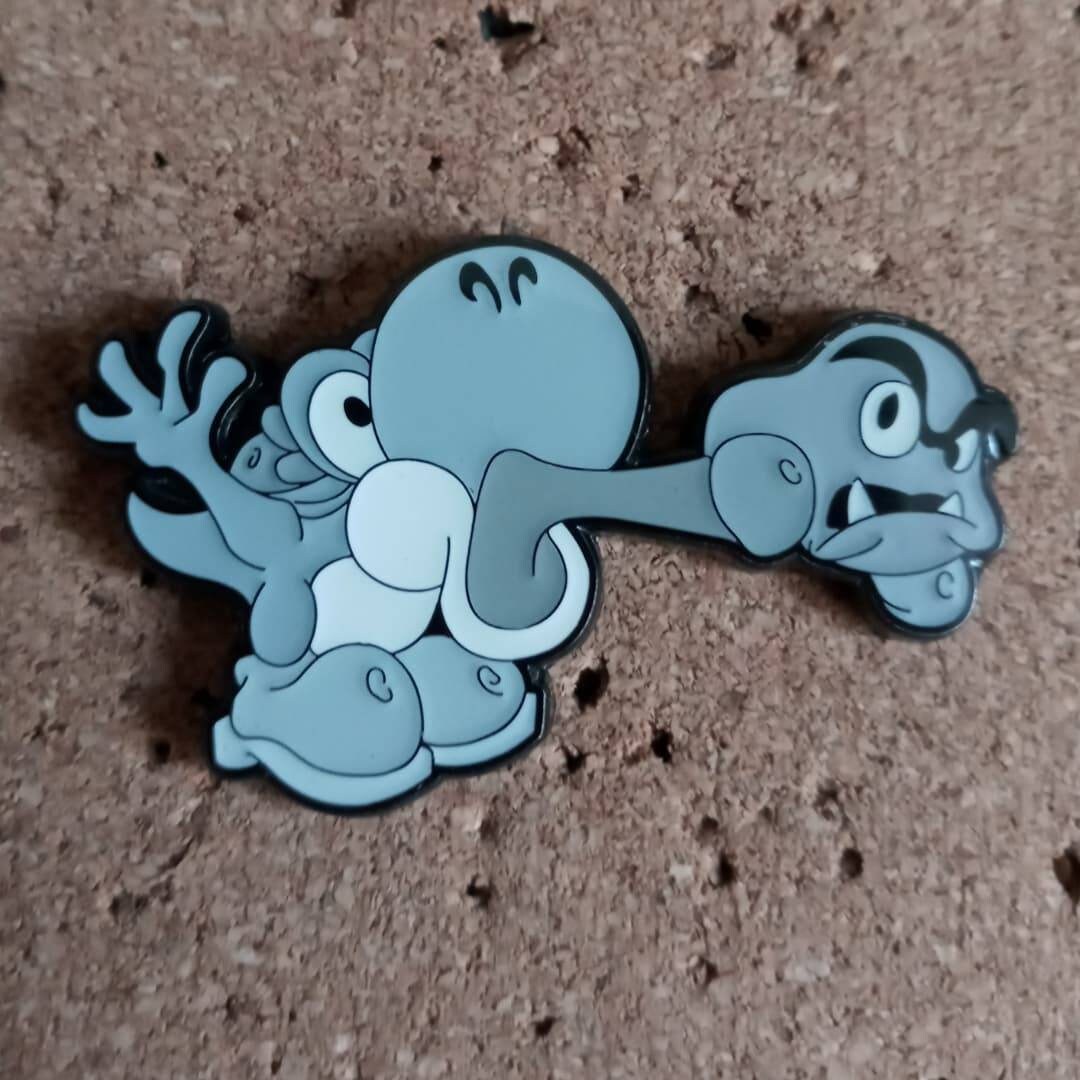 Yoshi's Surprise Glow Pin - Etsy