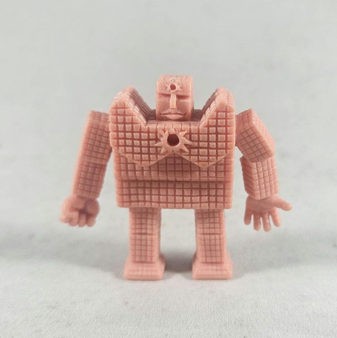 M.u.s.c.l.e. Muscle Men Figure 64 Sunshine B Flesh Salmon 1985 Mattel ...