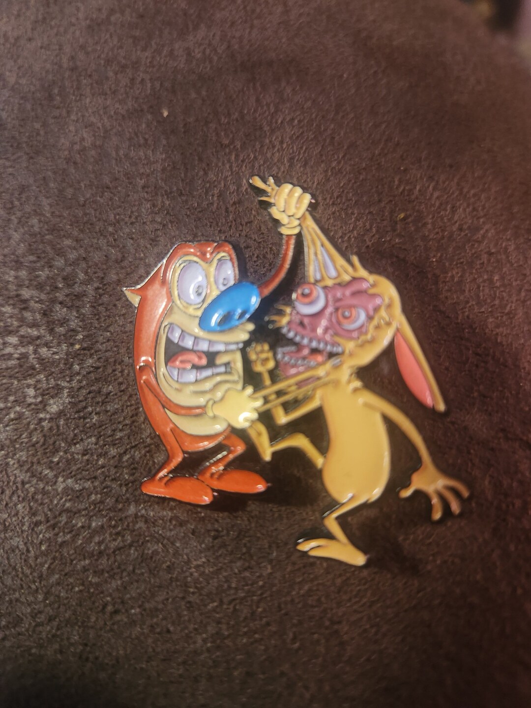 Ren & Stimpy Pin - Etsy