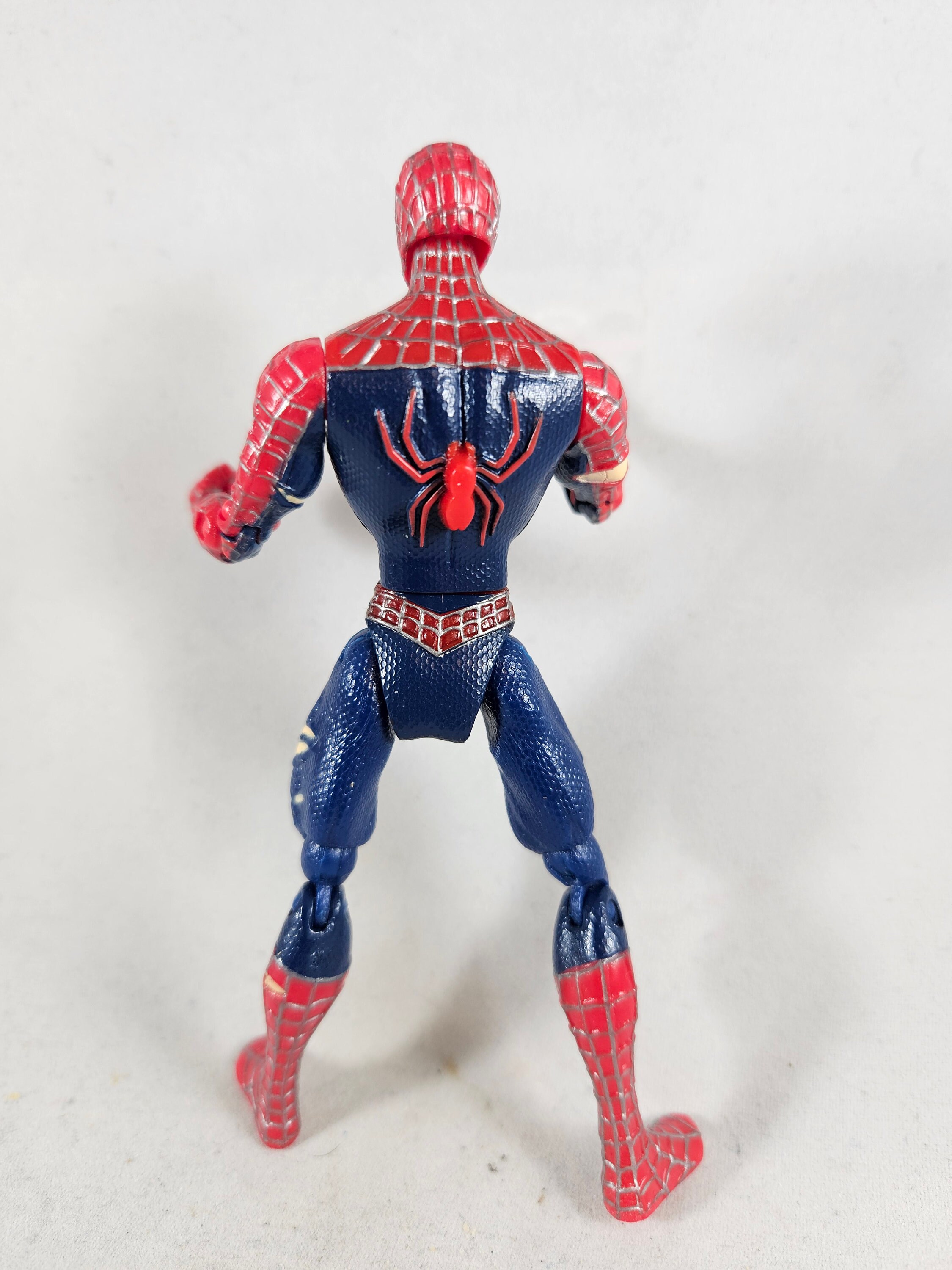 Spider-man 3 Double Punching Super Symbiote Battle Damaged 5 Inch ...
