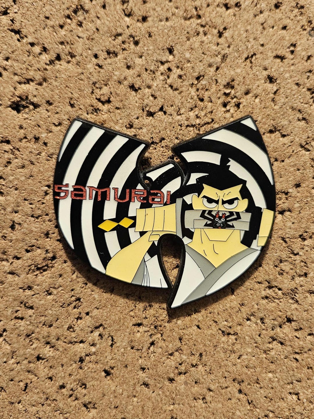 Samurai Jack Woo-tange Pin - Etsy