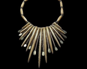 Chief Bone Necklace - Etsy