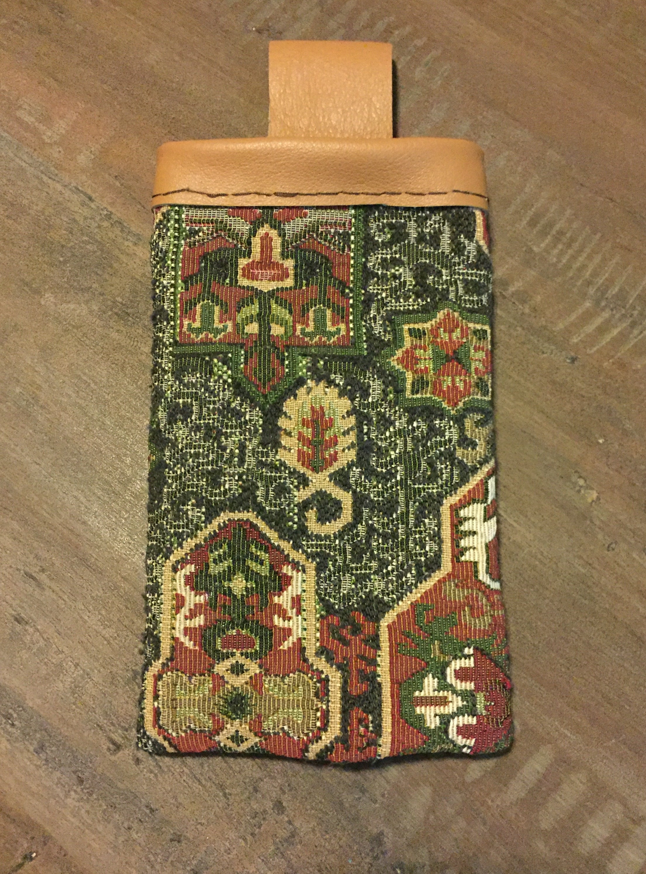 Renaissance Medieval Style Belt Loop Phone Case/holder Hand-sewn Unisex ...