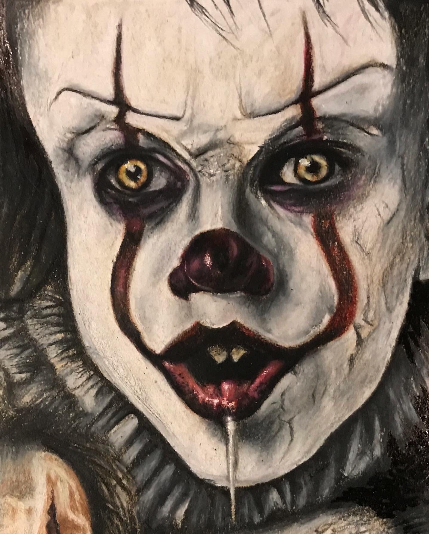 Pennywise Collage Stephen King Movie IT Bill | Etsy