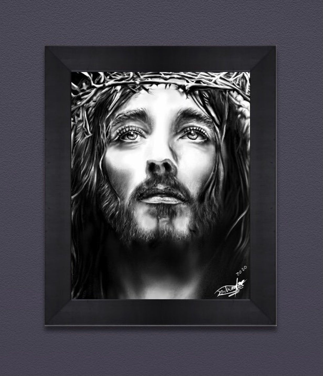Jesus Christ - Limited Edition Prints, Religious Drawing, Digitally Art ...
