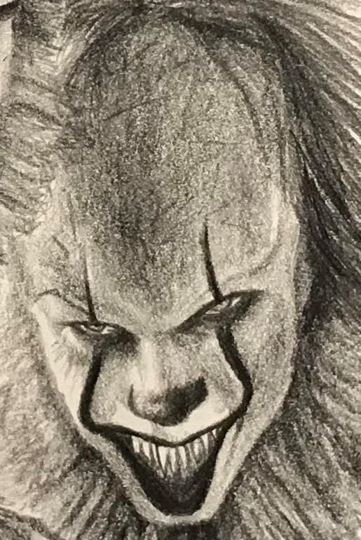 The Many Faces of Pennywise Drawing Limited Edition Print - Etsy Canada