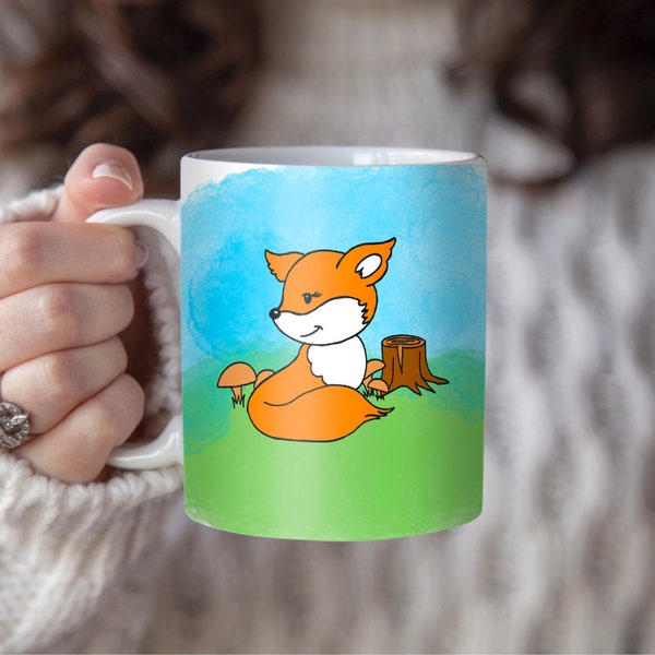Starbucks Fox Mug - Etsy