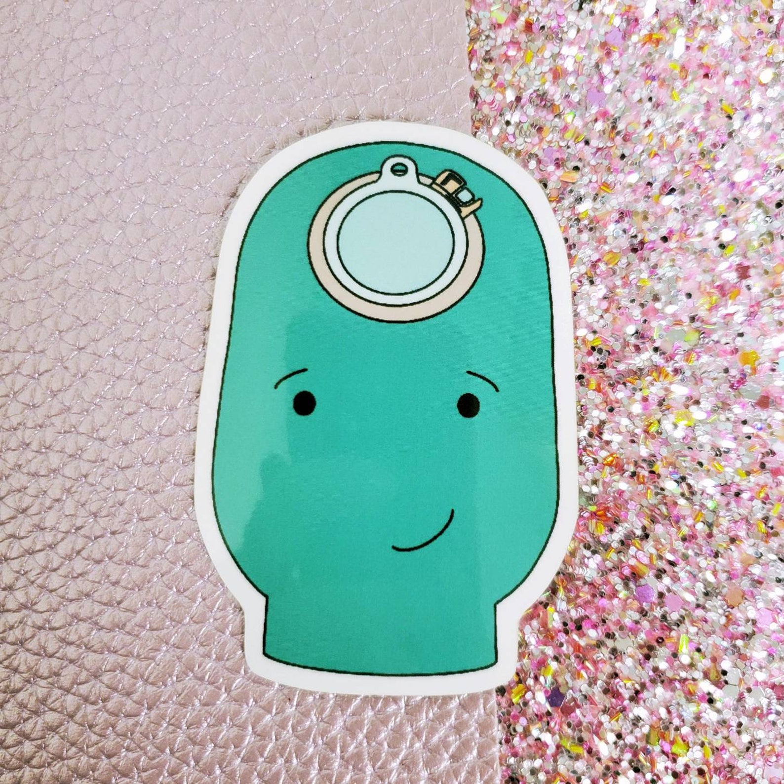 Ostomy Bag Weather Proof Vinyl Decal Sticker/ - Etsy