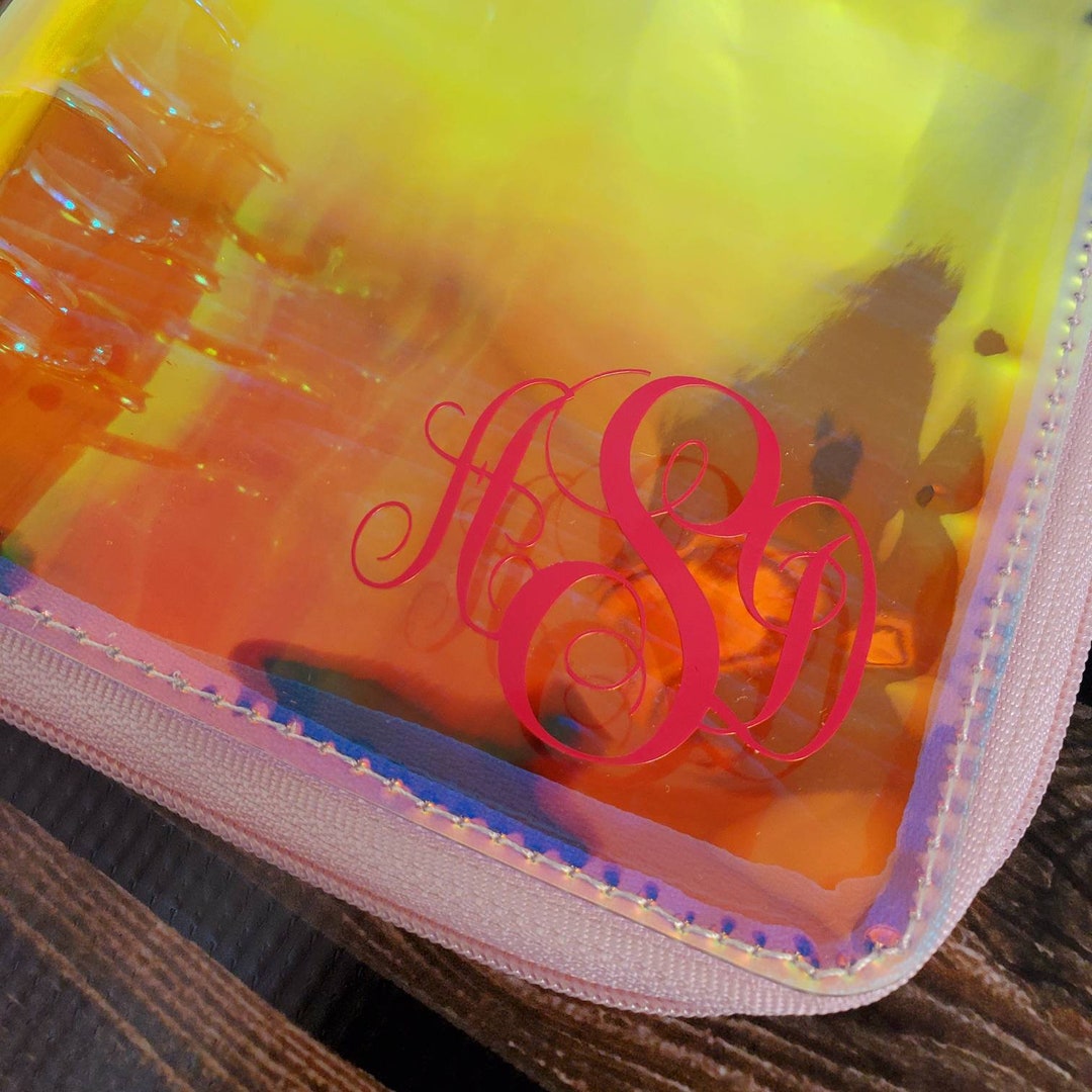 Holographic Zipper A6 Budget Binder/ Planner/ Journal ONLY no Envlopes ...