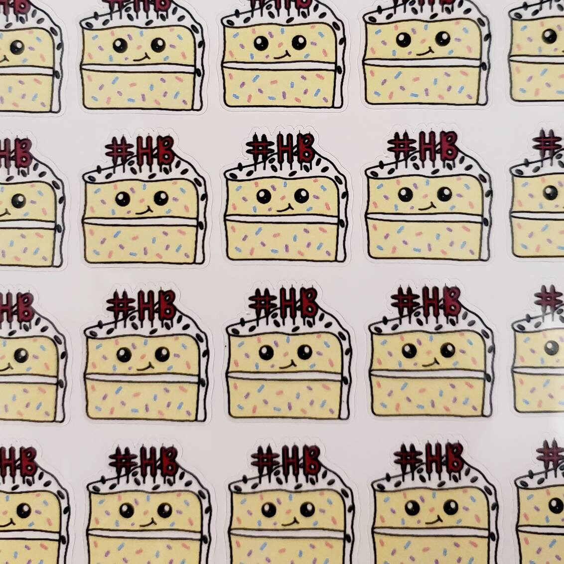 Happy Birthday Planner Stickers/ HBD/ Sticker Sheets/ - Etsy