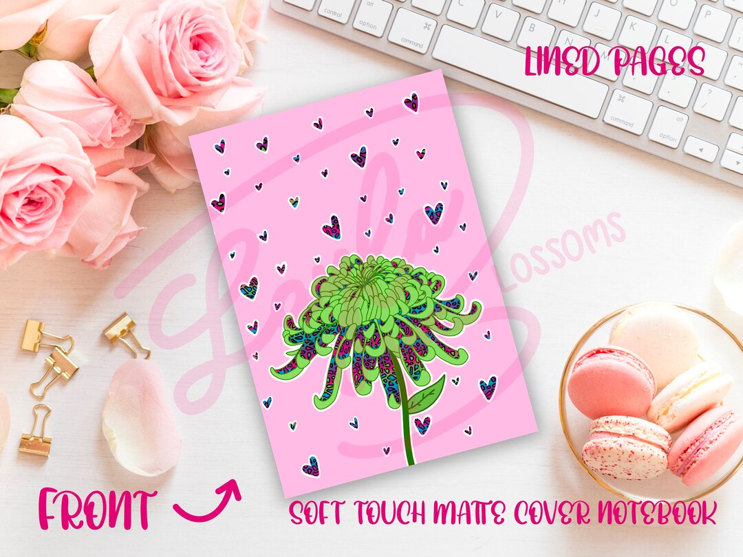 Rainbow Cheetah Spider Mum Lined Matte Paperback Notebook, Journal ...
