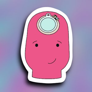 Ostomy Bag Weather Proof Vinyl Decal Sticker/ Stickersandmorebylb ...