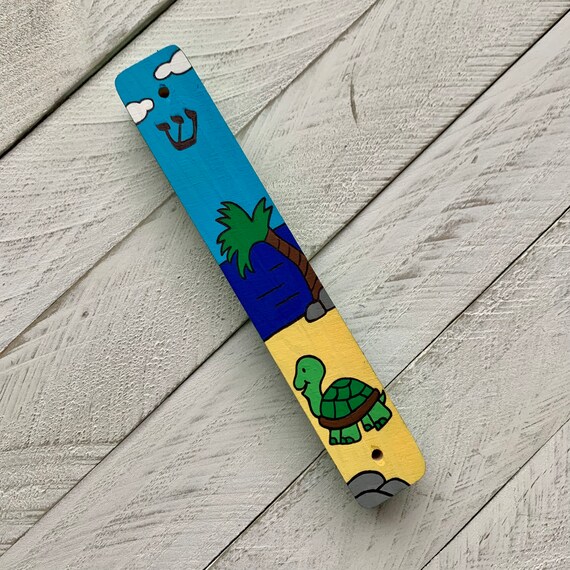 Turtle Mezuzah Bris Gift beach house Baby Naming Jewish | Etsy