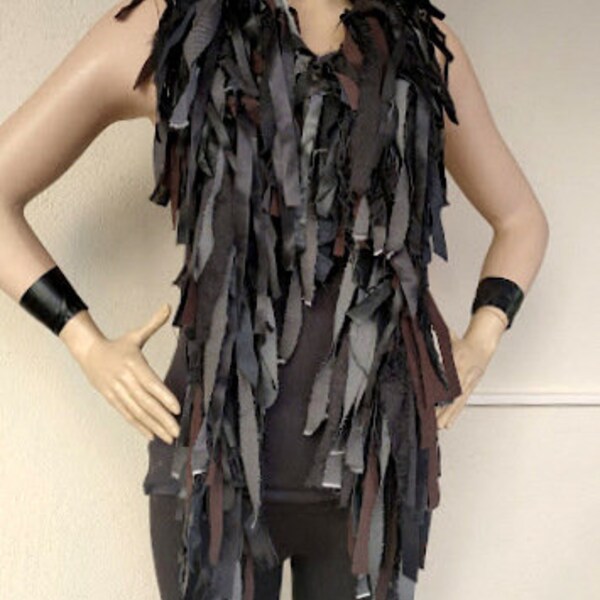 Denim Scarf - Etsy