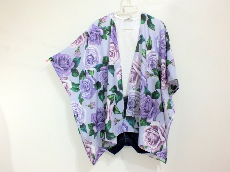 Floral Boho Kimono Cardigan Jacket Boho Kimono Jacket Beach - Etsy