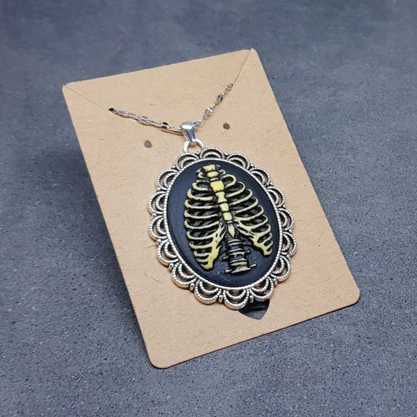 Rib Cage Necklace - Etsy