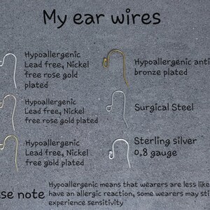 Dagger Earrings, Hypoallergenic Ear Wires, Sword Earrings, Cosplay ...