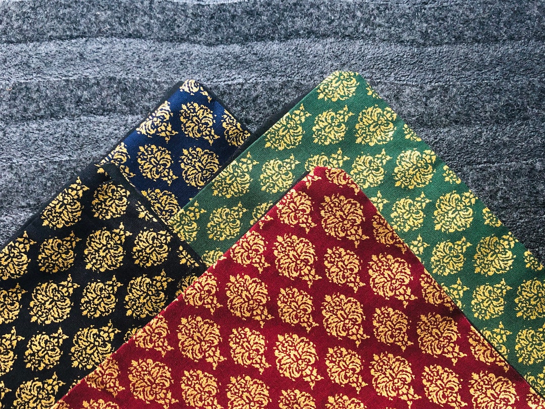 Cotton Microfiber Handkerchief Royal Style Edc - Etsy Denmark