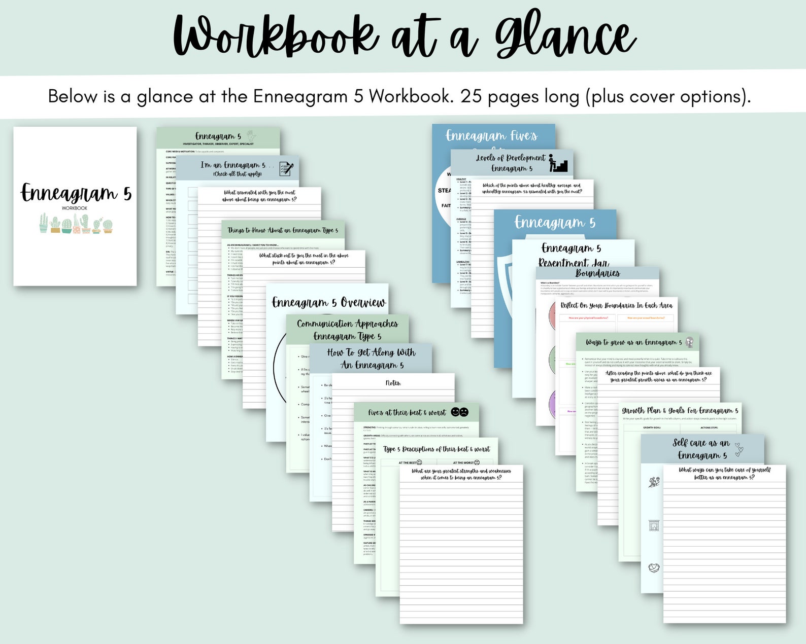 Enneagram 5 Workbook: Investigator, Thinker, Observer, Expert ...