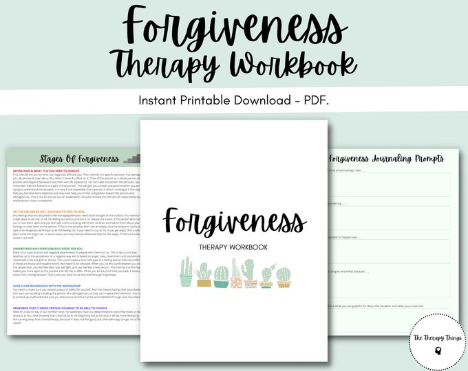 Forgiveness Bingo - Etsy