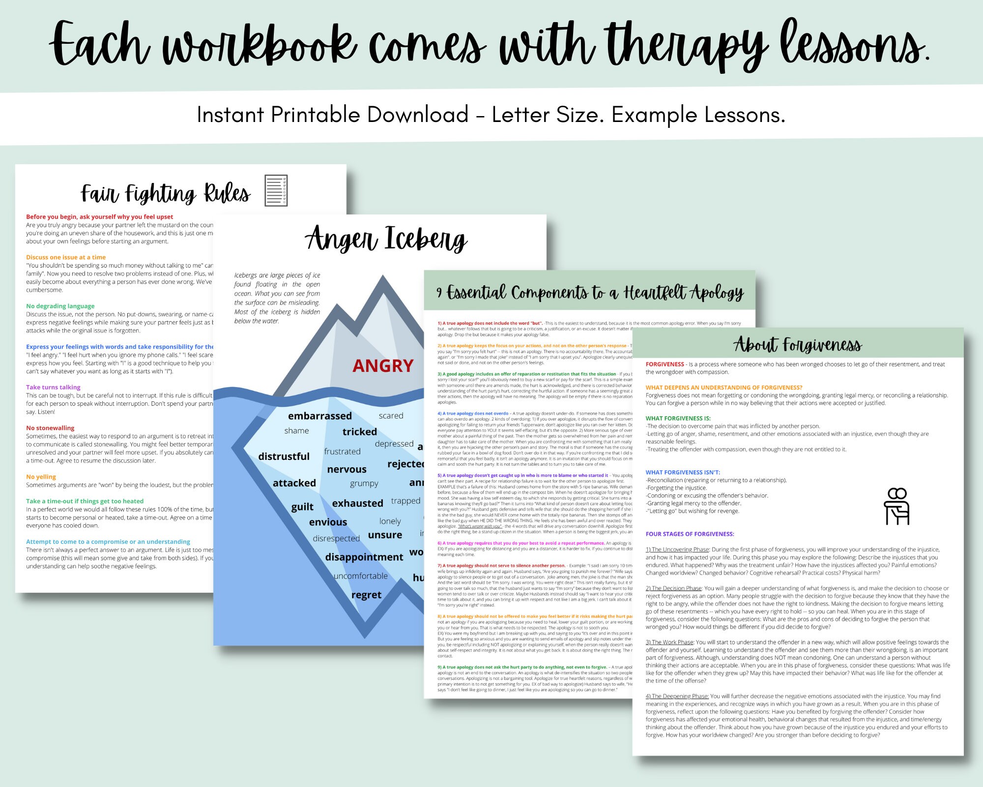 CONFLICT RESOLUTION BUNDLE: Conflict Resolution Anger - Etsy