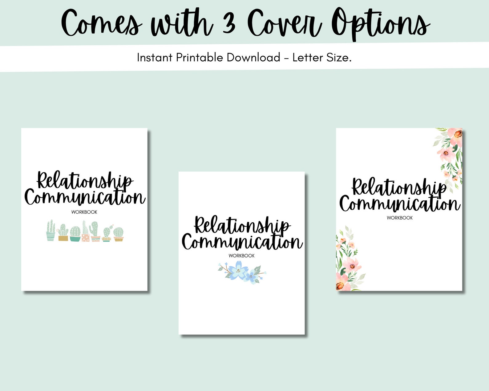 Communication Therapy Workbook: Gift, Journal, Couples, Significant ...