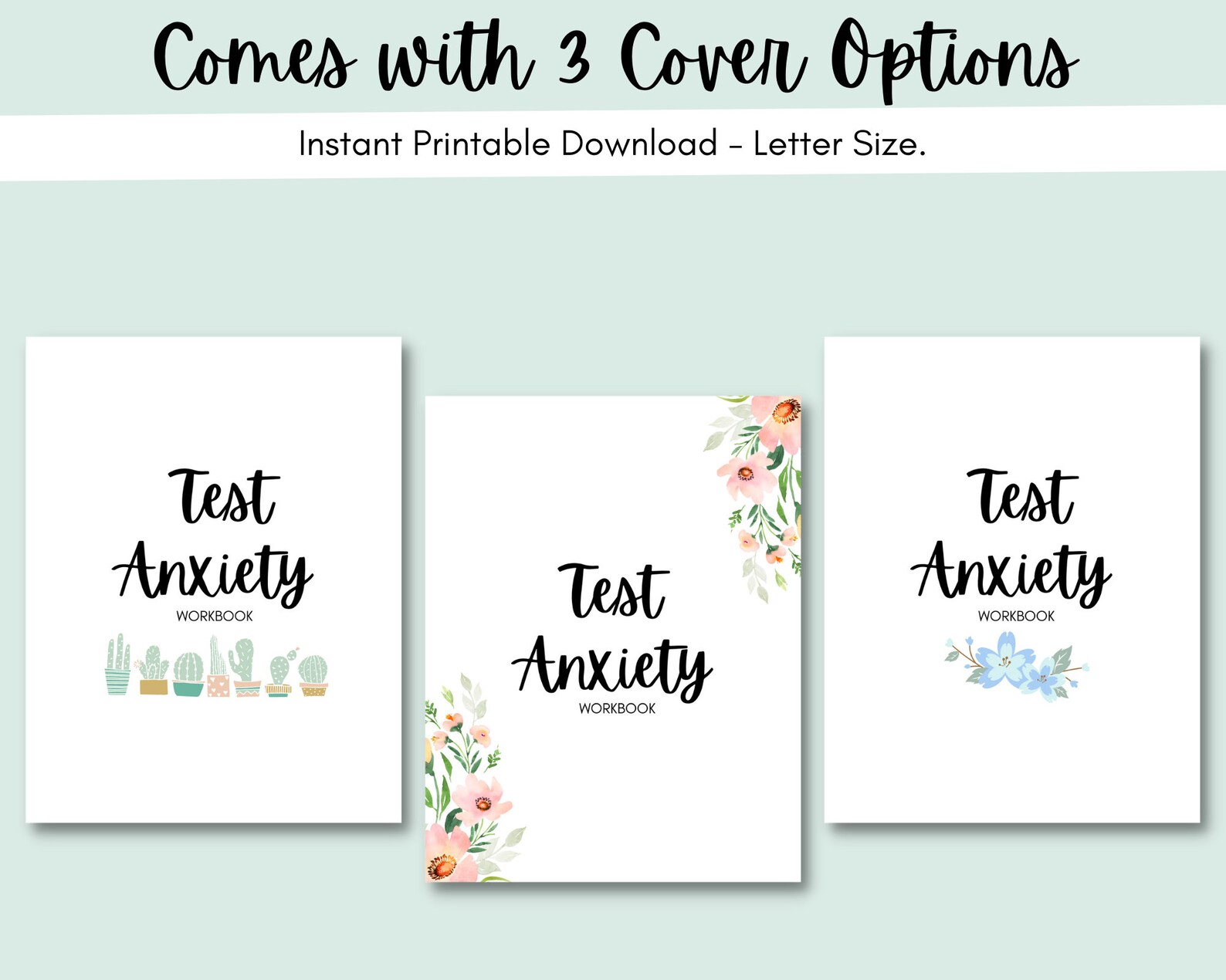 Test Anxiety Workbook: Tips to Reduce Test Anxiety, Test Taking ...