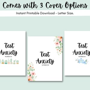 Test Anxiety Workbook: Tips to Reduce Test Anxiety, Test Taking ...