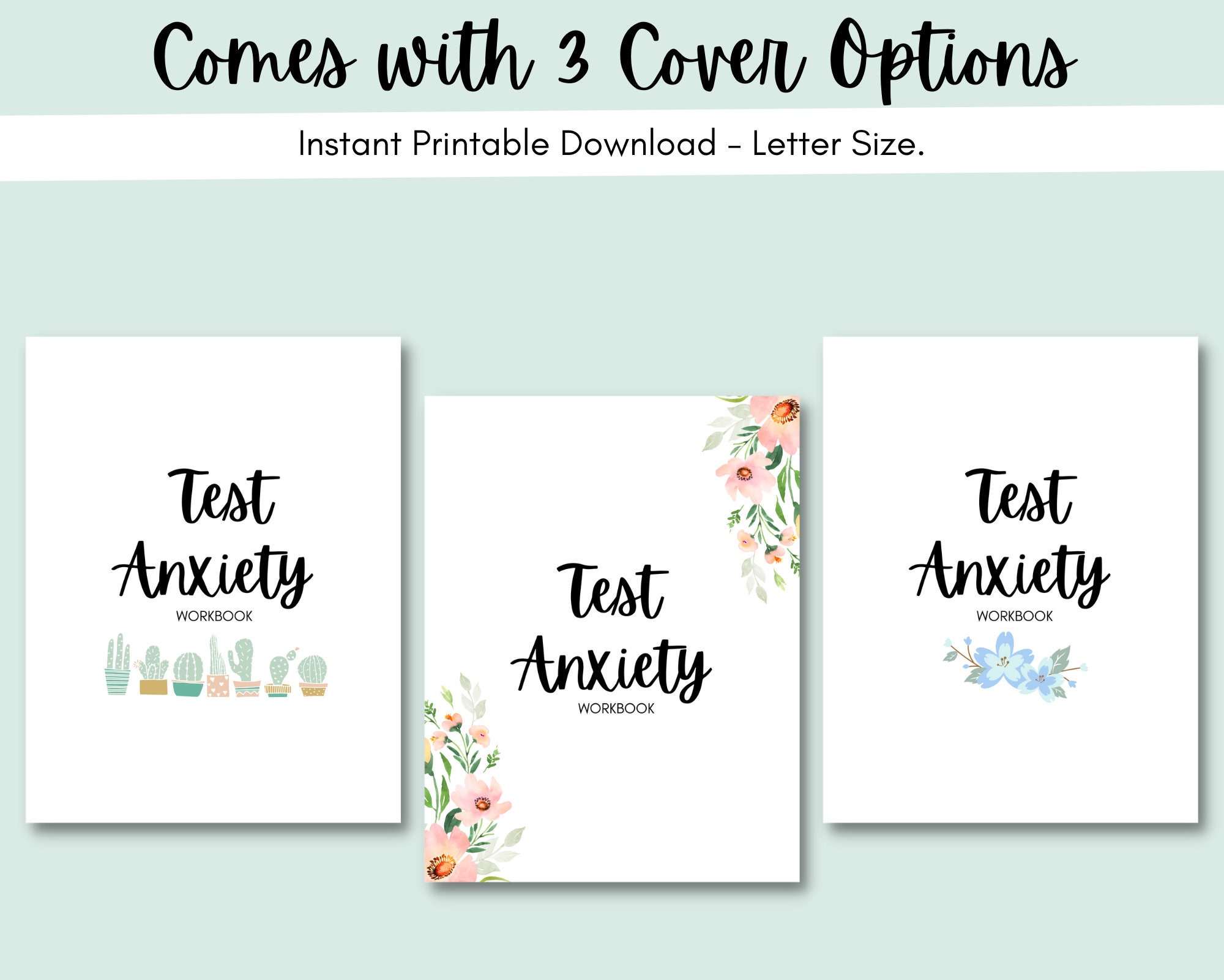 Test Anxiety Workbook: Tips to Reduce Test Anxiety, Test Taking ...