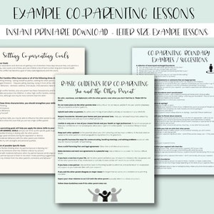 Co-parenting Therapy Workbook: Parenting Goals & Solutions - Etsy