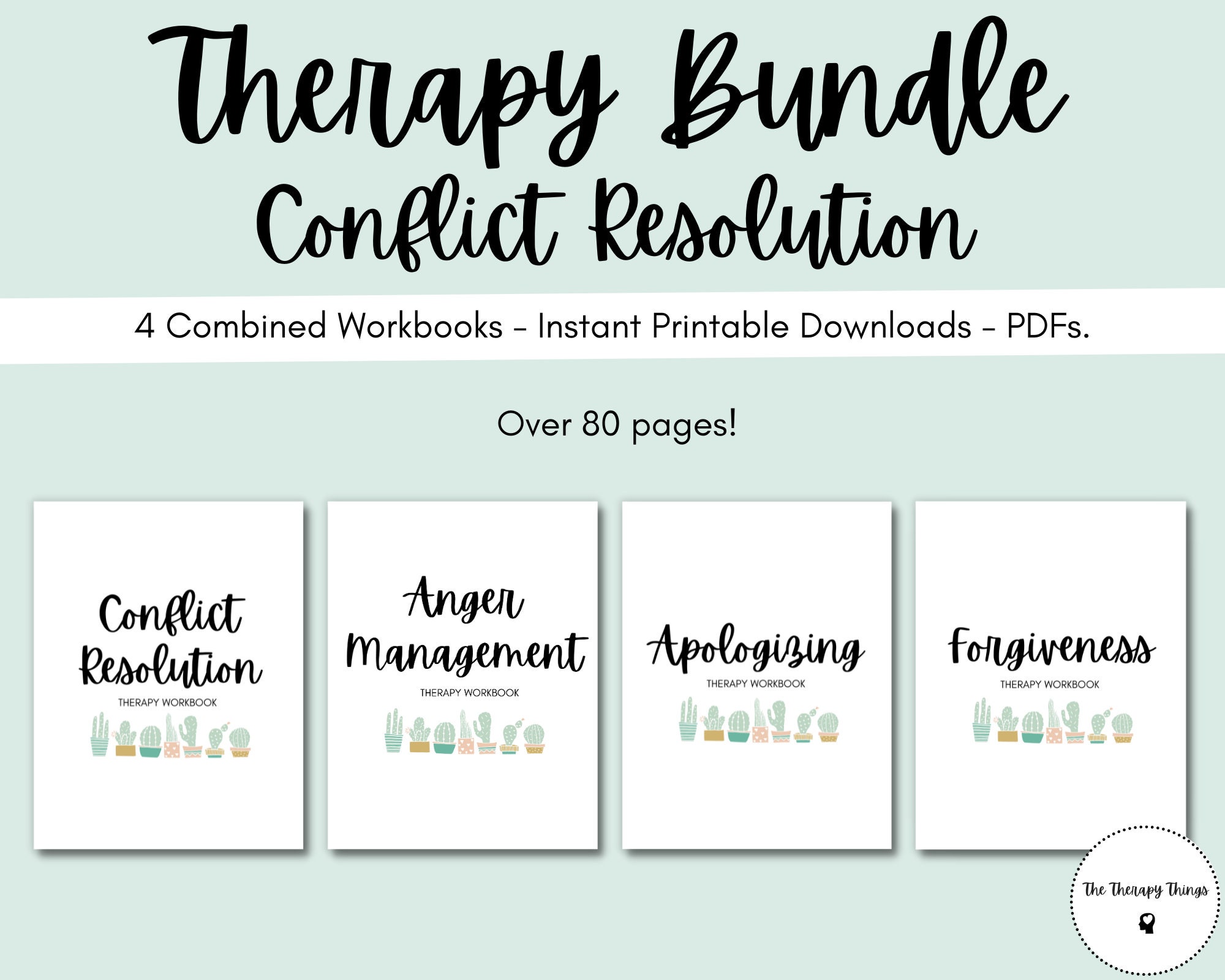 CONFLICT RESOLUTION BUNDLE: Conflict Resolution Anger - Etsy