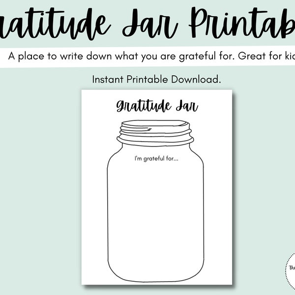 Gratitude Jar - Etsy