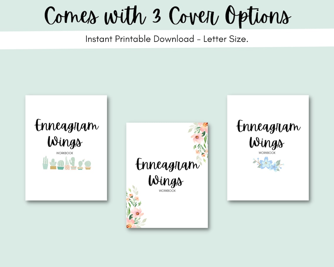 Enneagram Wing Types Workbook: 1w9, 1w2, 2w1, 2w3, 3w2, 3w4, 4w3, 4w5 ...