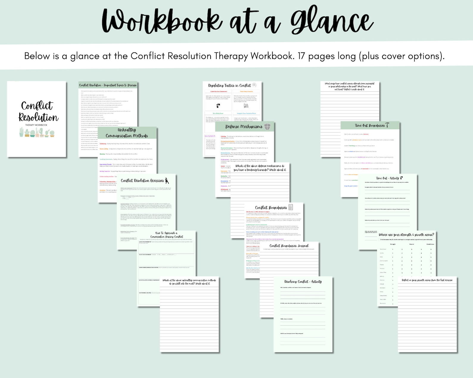 CONFLICT RESOLUTION BUNDLE: Conflict Resolution, Anger Management ...