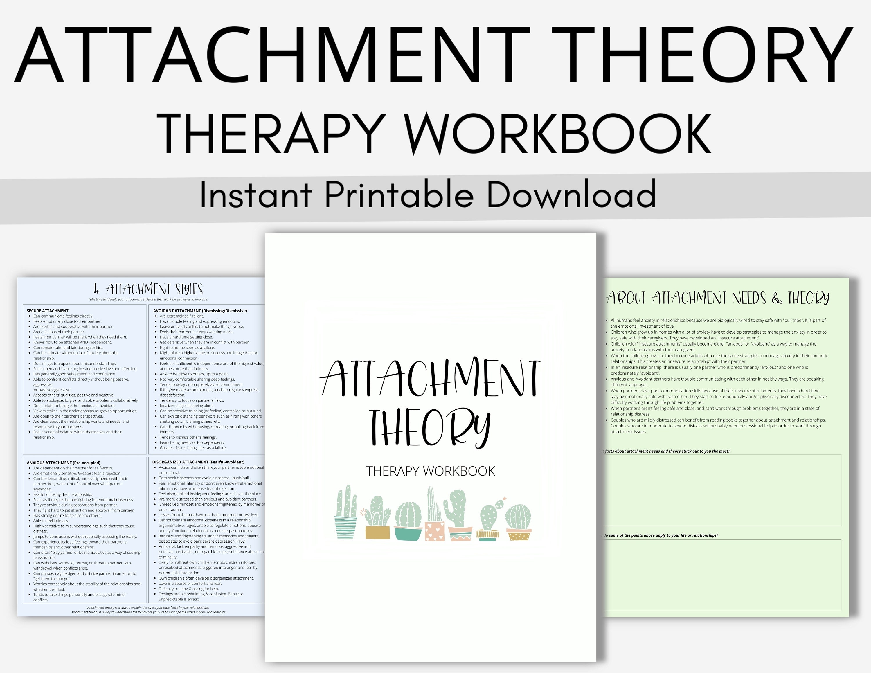 Attachment Theory Workbook Pdf Attachment Theory Workbook Pdf