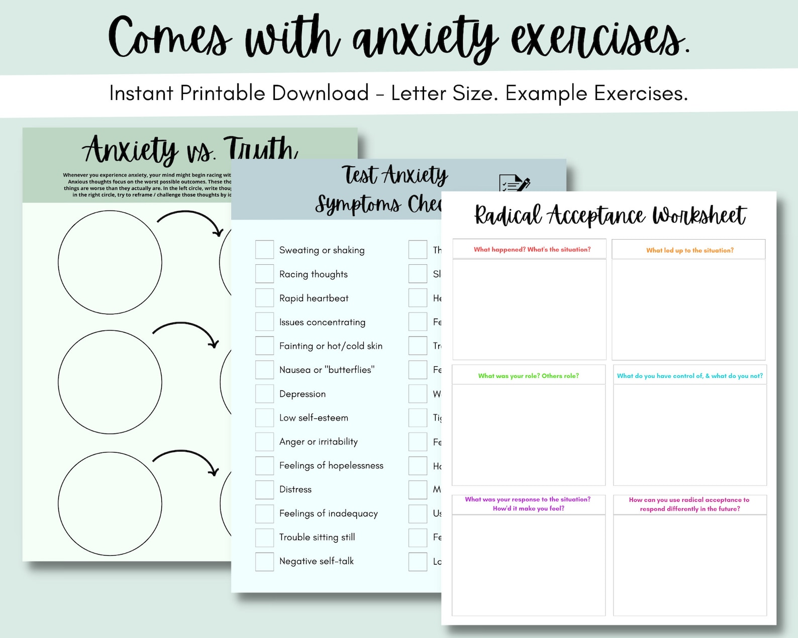 Test Anxiety Workbook: Tips to Reduce Test Anxiety, Test Taking ...