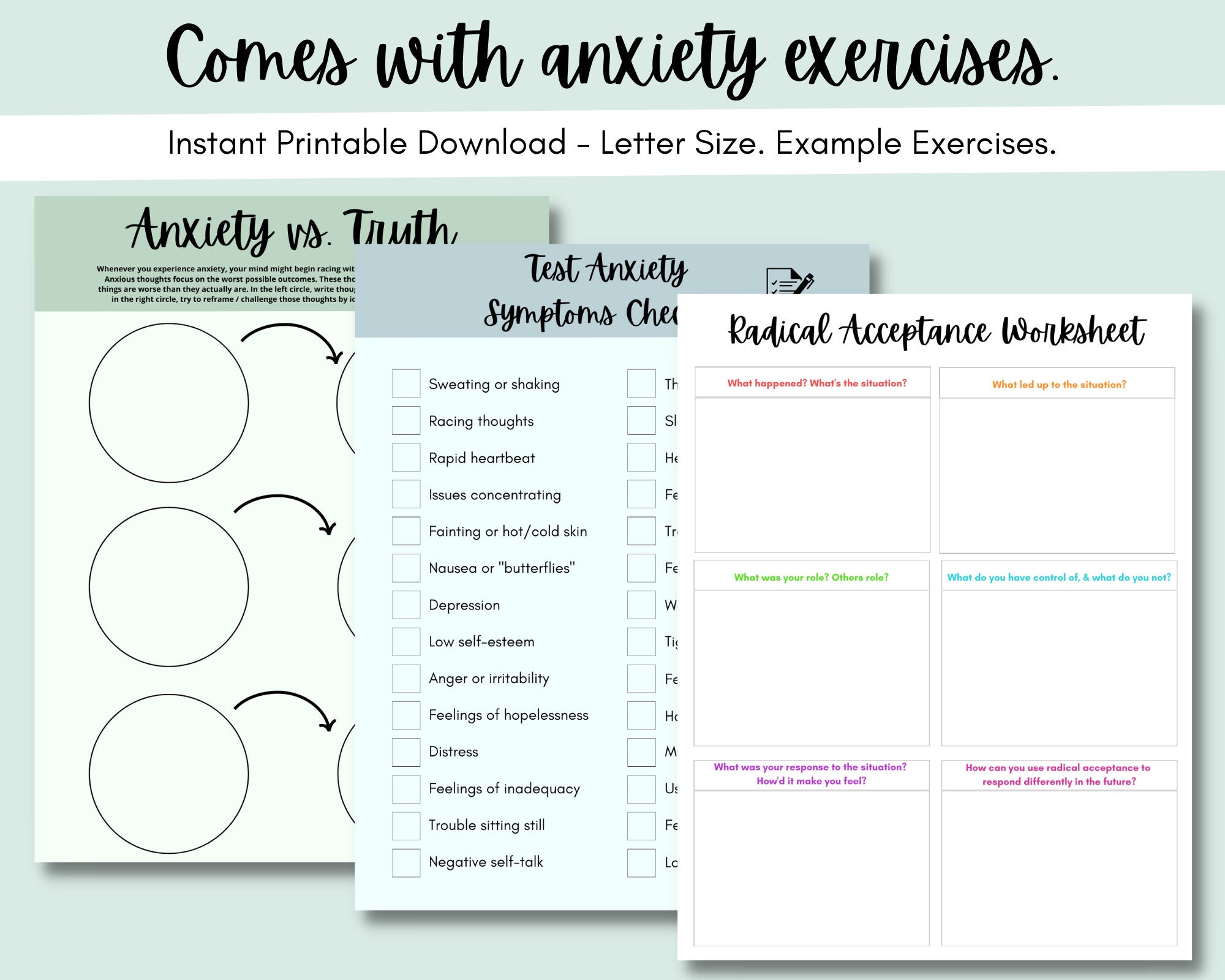 Test Anxiety Workbook: Tips to Reduce Test Anxiety, Test Taking ...