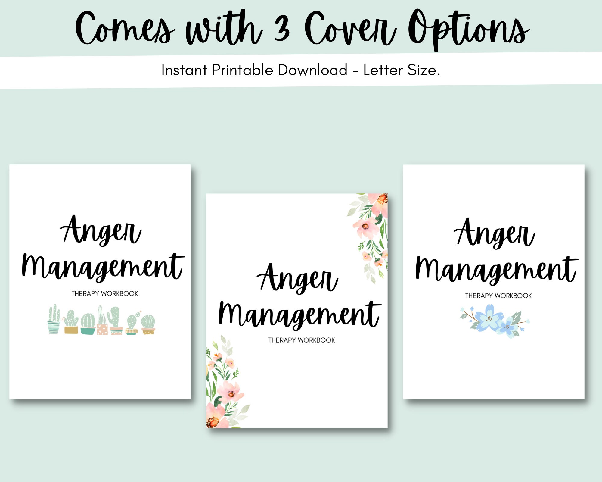 Anger Management Therapy Workbook: Anger Issues, Counseling Tactics ...