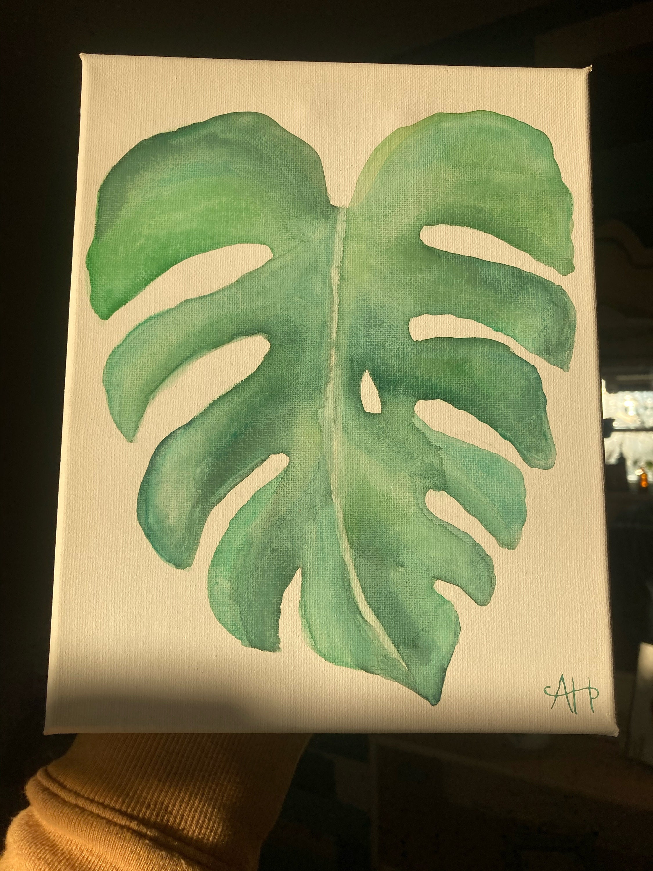 Monstera Watercolor Painting - Etsy UK