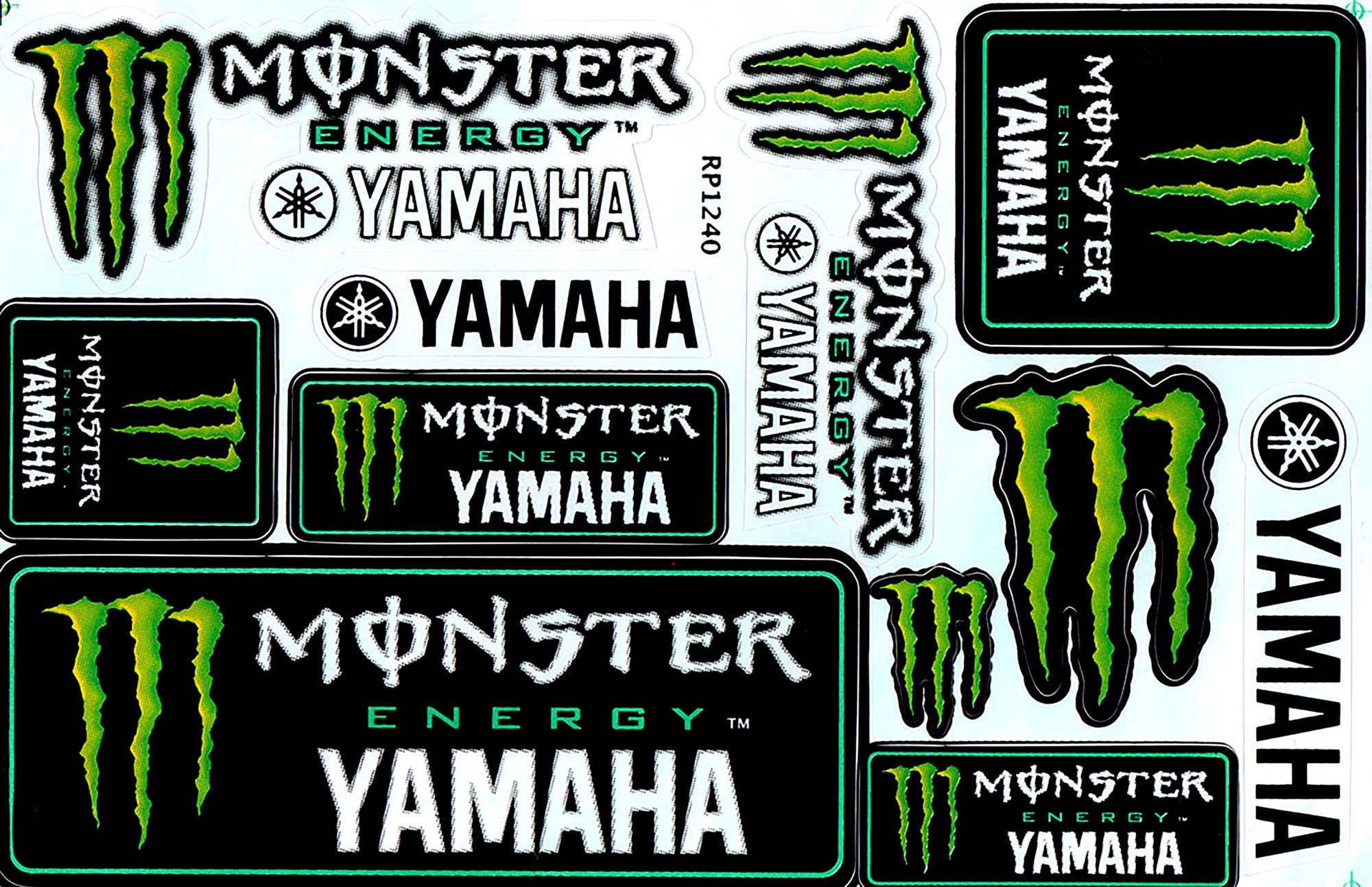 Sticker Sheet Decal Stickers Motorcycle Racing Graphics Tool Box Racing ...